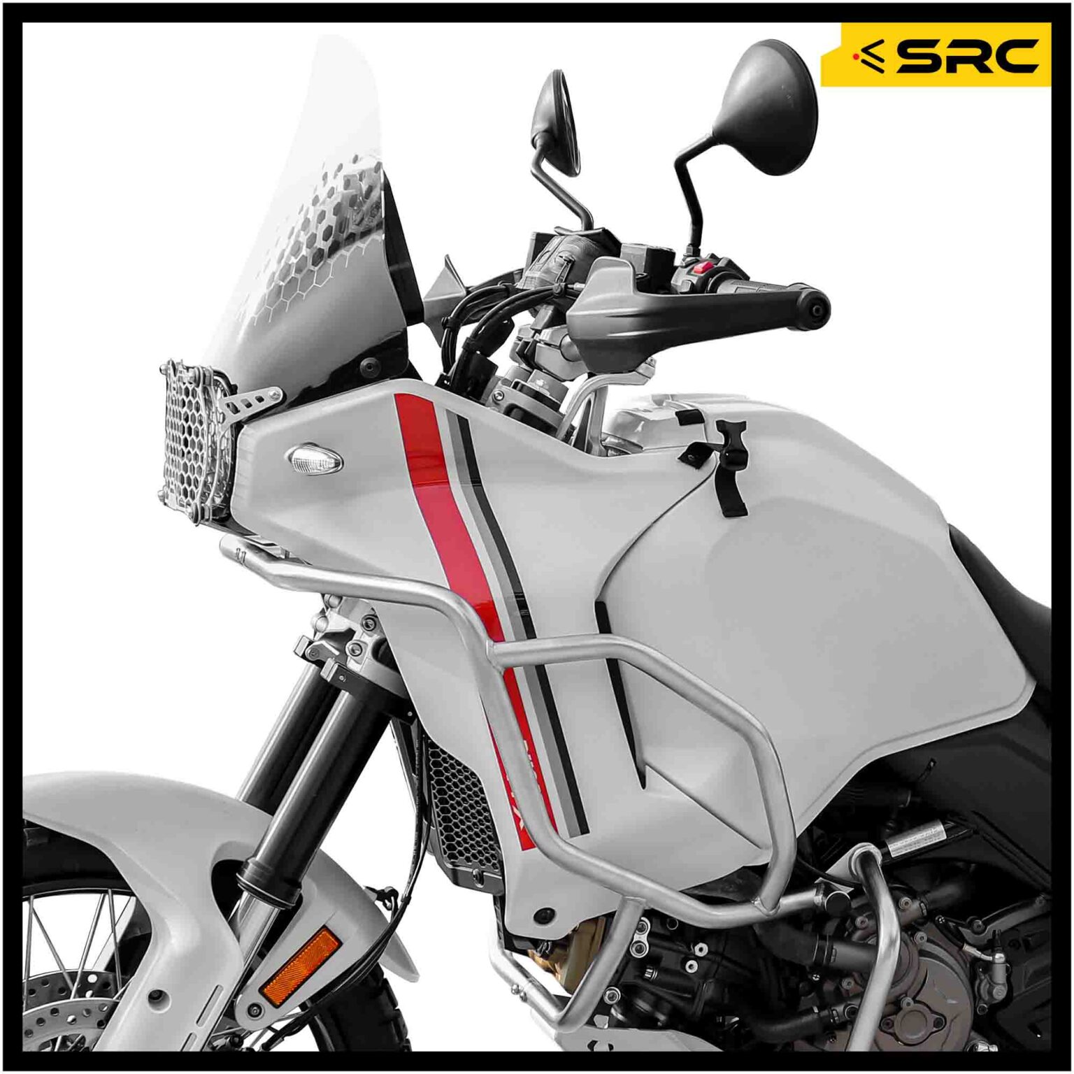 CRASH BAR TOP SRC FOR DUCATI DESERT X 2023 - SRC THAILAND