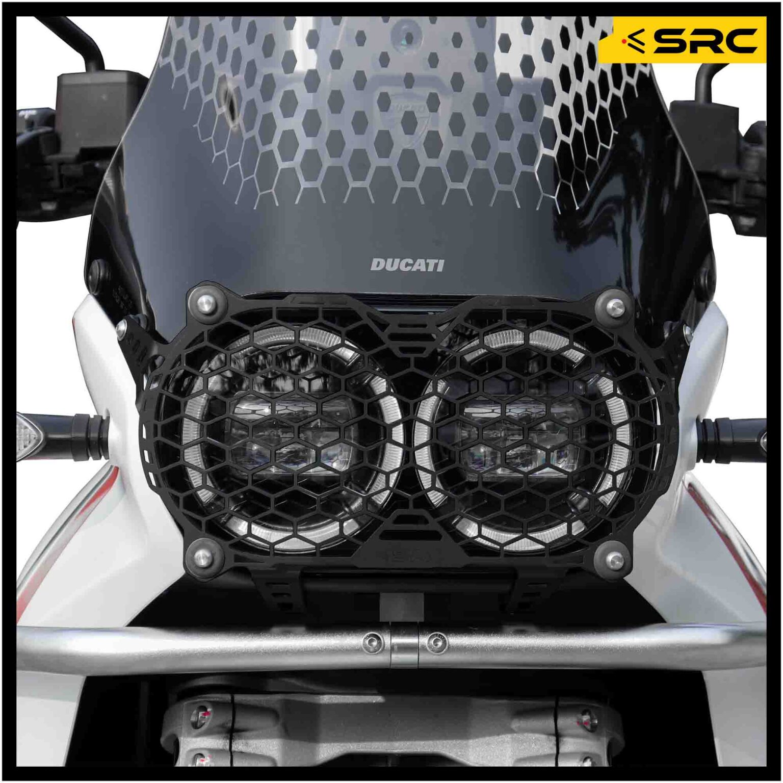 HEADLIGHT GUARD SRC FOR DUCATI DESERT X - SRC THAILAND
