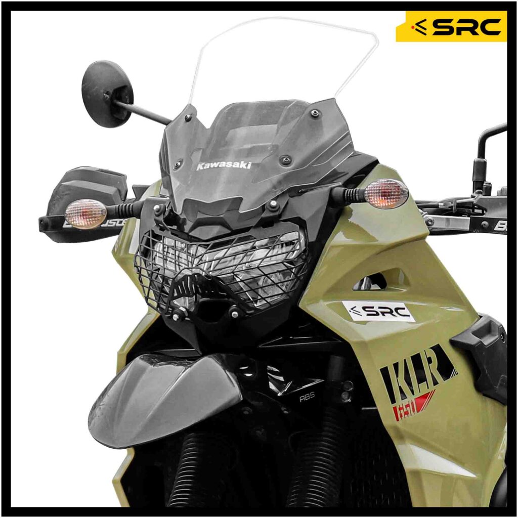 HEADDLIGHT GUARD SRC FOR KAWASAKI KLR 650 - SRC THAILAND