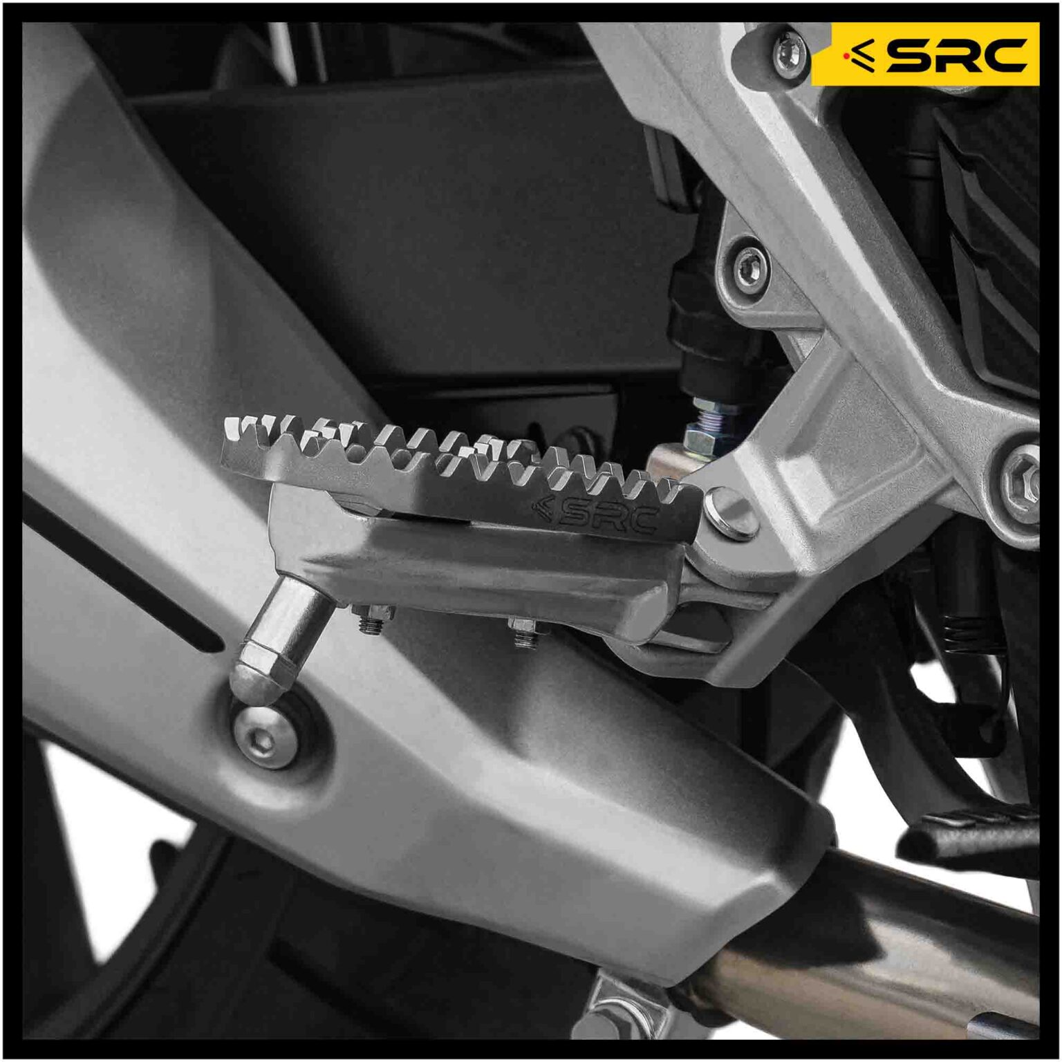WIDE FOOT PEG SRC FOR HONDA CB500X /NX500 / Y.2013 – 2025 - SRC THAILAND