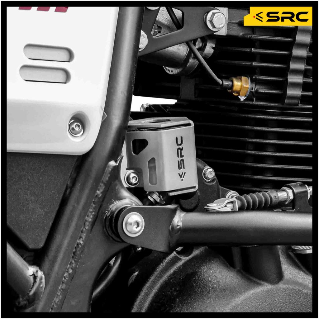 REALBRAKE RESERVOIR GUARD SRC FOR ROYALENFIELD SCRAM 411 - SRC THAILAND