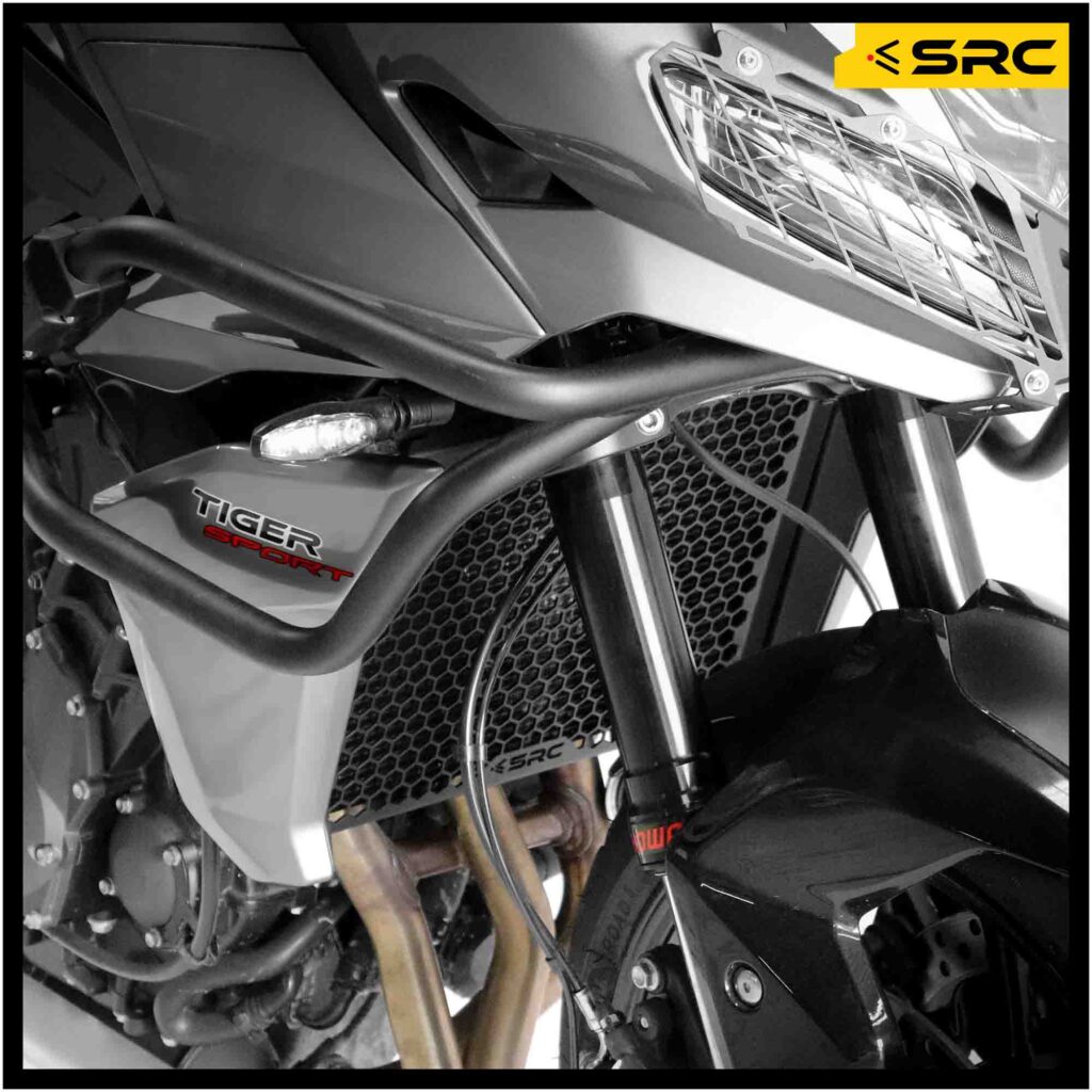 RADIATOR GUARD FOR TIGER SPORT 660 - SRC THAILAND