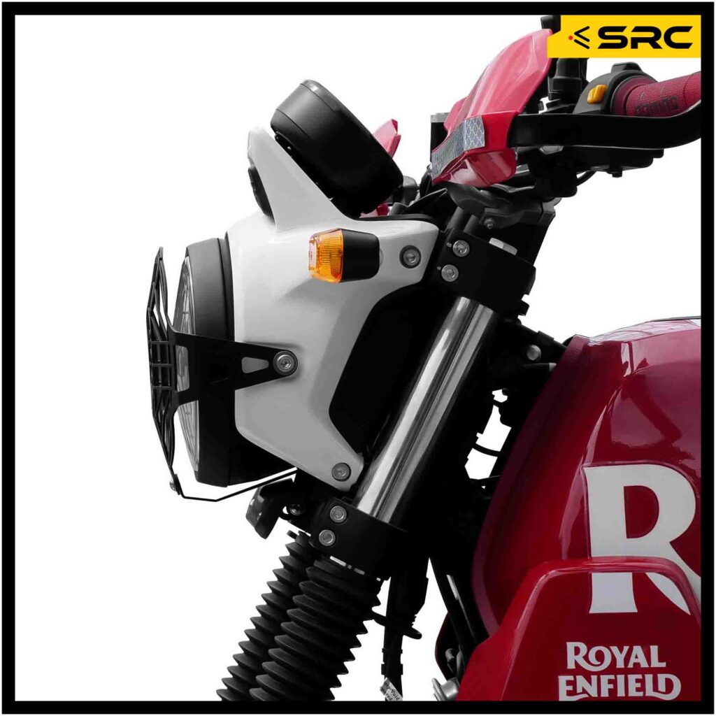 HEADLIGH GUARD SRC FOR ROYAL ENFIELD SCRAM 411 - SRC THAILAND