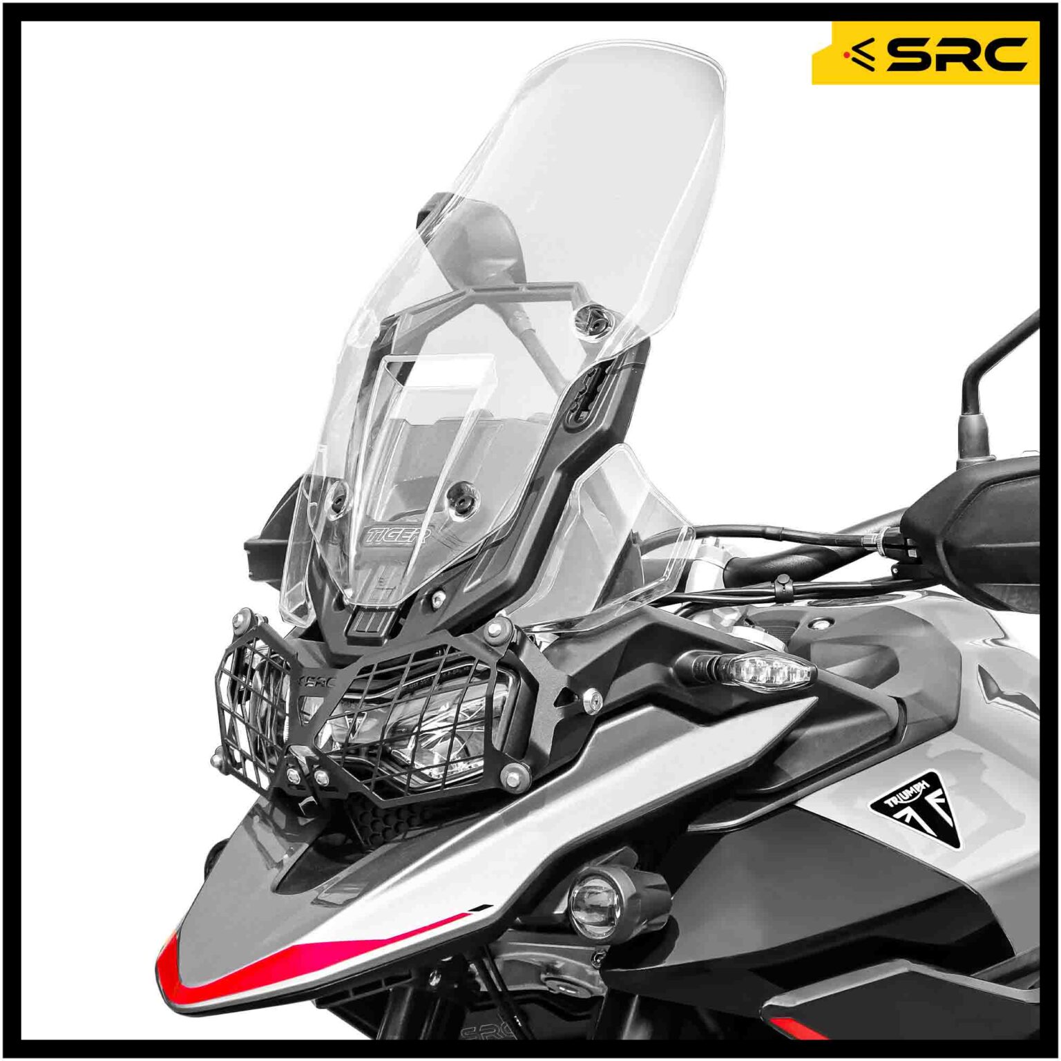 HEADLIGHT GUARD FOR TRIUMPH TIGER 850 - SRC THAILAND