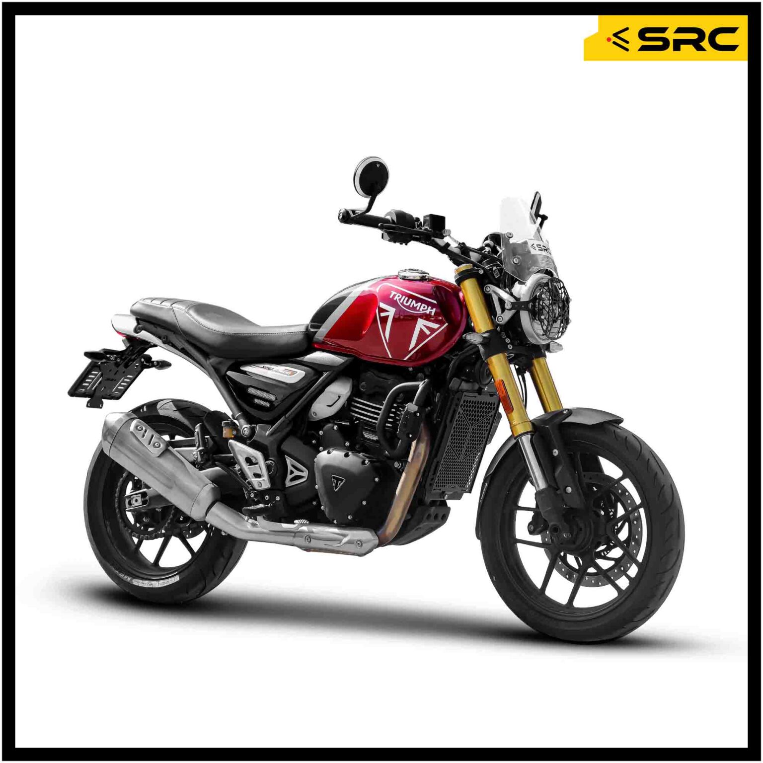 CRASH BAR FULL SET FOR TRIUMPH SPEED 400 - SRC THAILAND