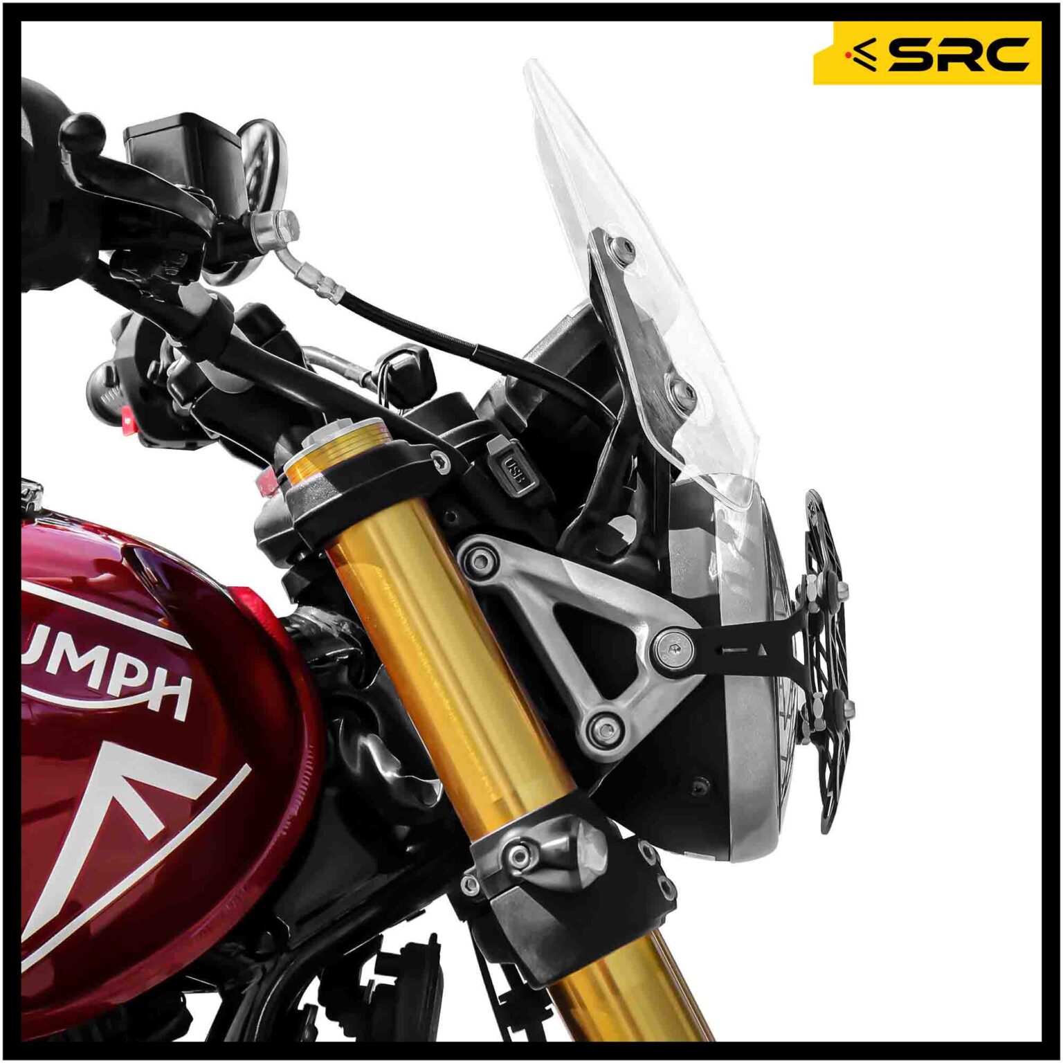 HEADLIGHT GUARD FOR TRIUMPH SPEED 400 - SRC THAILAND