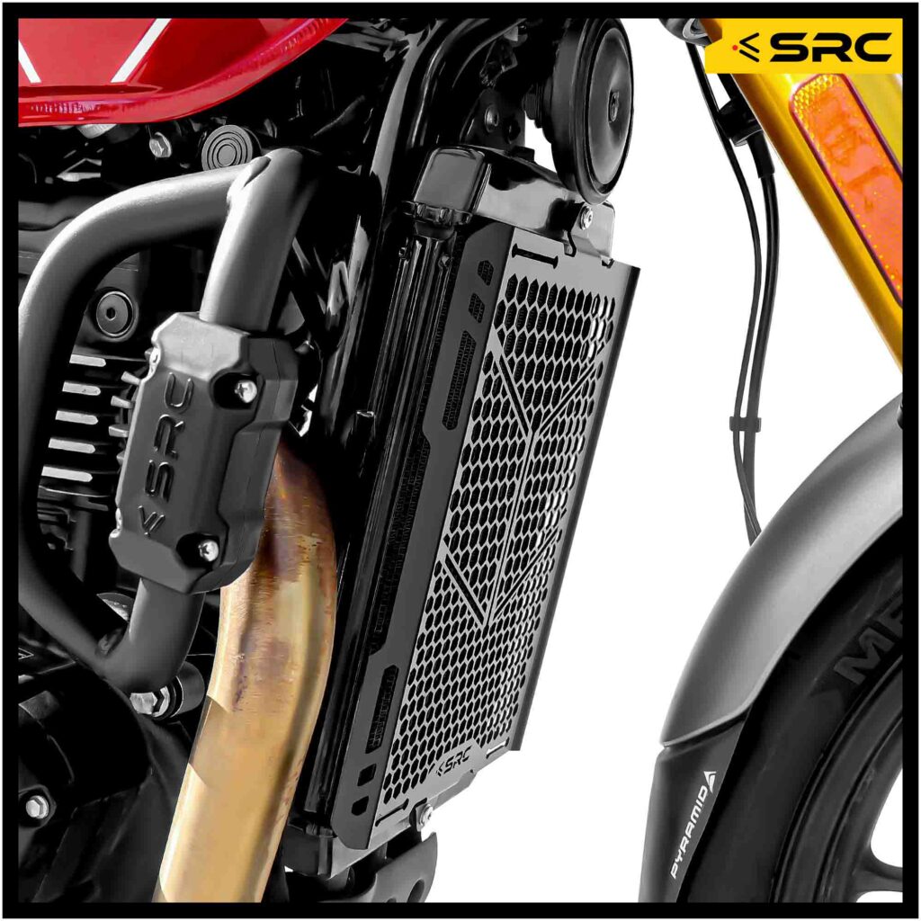 RADIATOR GUARD FOR TRIUMPH SPEED 400 - SRC THAILAND